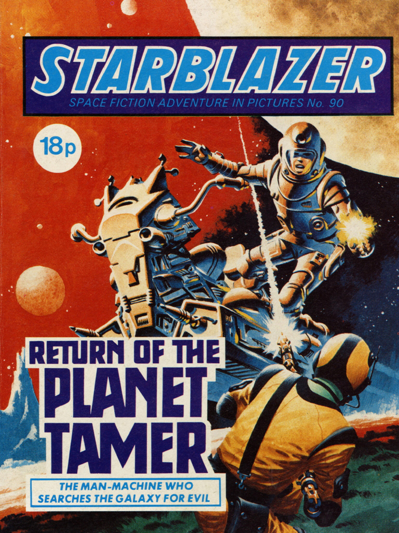 Say Hello Spaceman Starblazer Space Fiction Adventure In Pictures