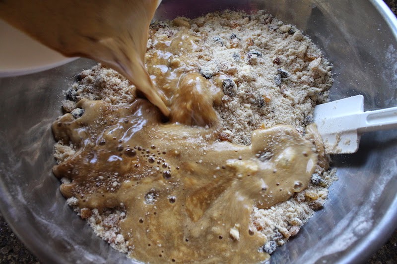 Food Lust People Love: London Porter Cake with Lemon Glaze #BundtBakers