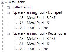 Revit Templateer: space planning tool