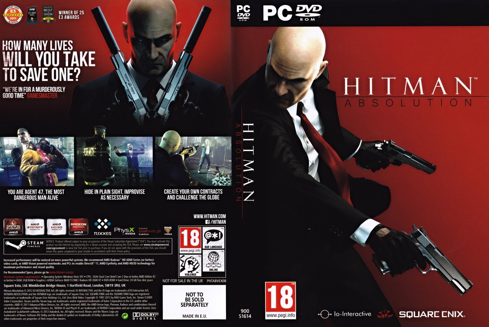 Hitman Absolution : Pro Edition