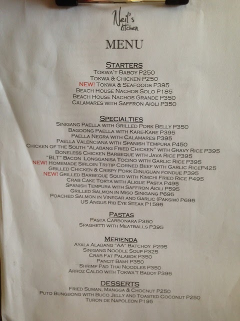 ERICJAZ FOODIES: NEIL'S KITCHEN