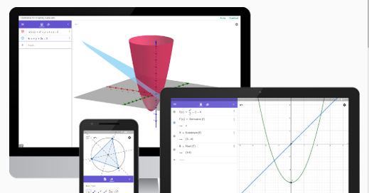 Software educativo (descargas gratuitas): GeoGebra Clásico 6