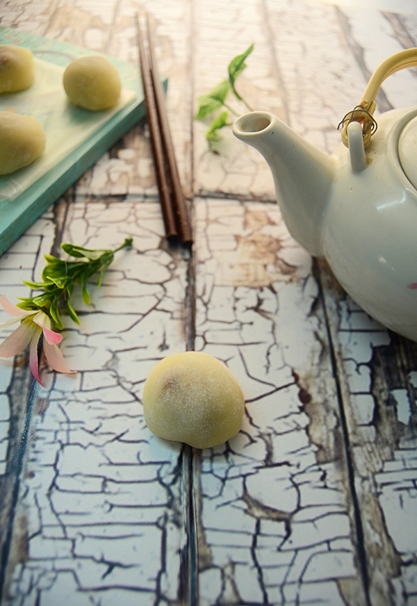 Mochi (Original dengan isi pasta kacang merah) | Dapur Comel Selma