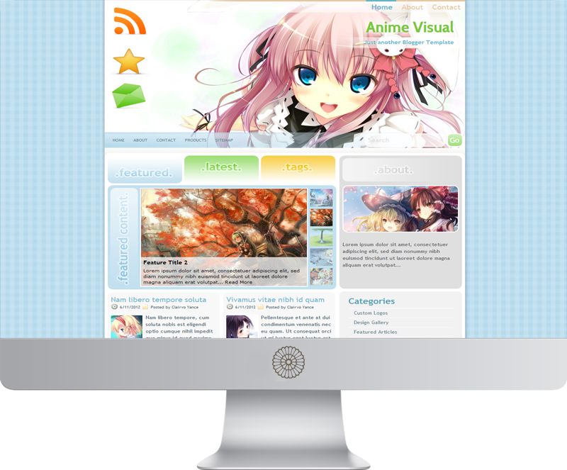 Anime Visual Loop Template anime-visual-loop-template