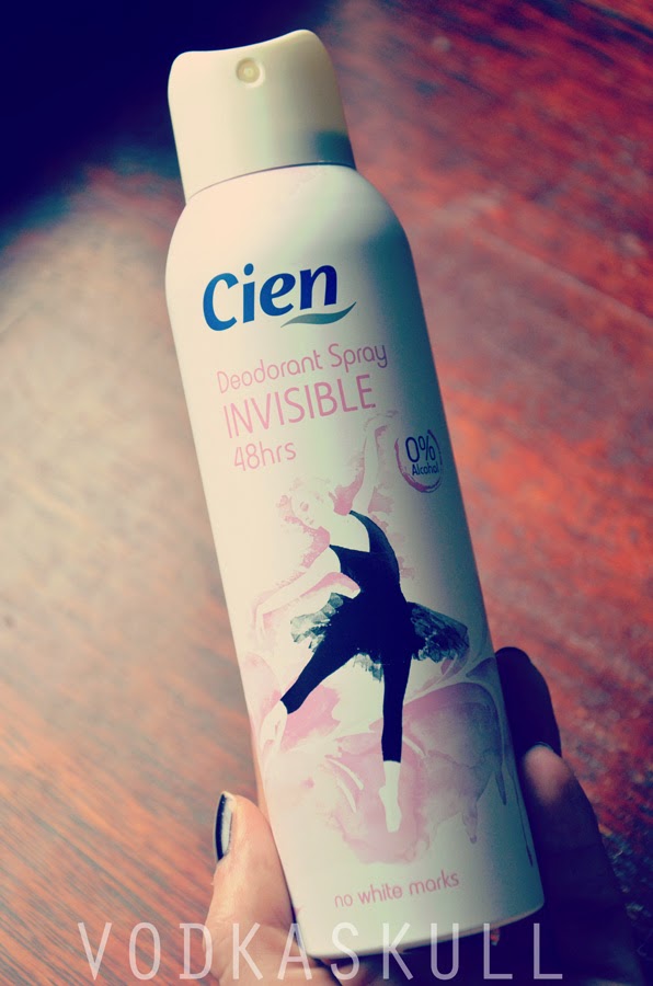Ninja in Wonderland: Cien - Deodorante spray INVISIBLE 48h