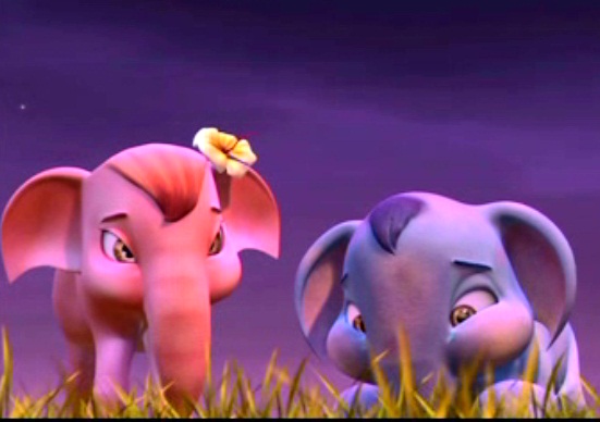 My Animation Films Synopsis: THE BLUE ELEPHANT