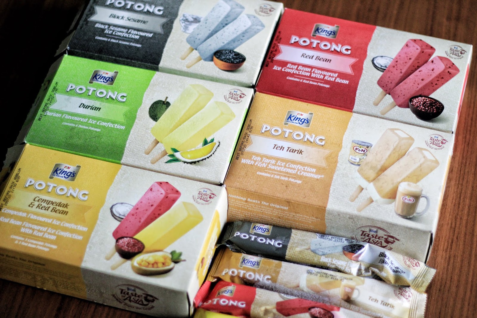 Savour the All New King's Potong Black Sesame Ice-Cream - An Icy Twist ...