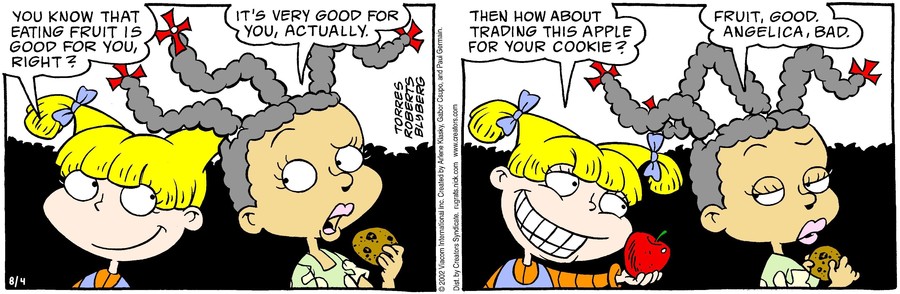 NickALive!: Classic Rugrats Comic Strip for Tuesday, August 4, 2020 ...