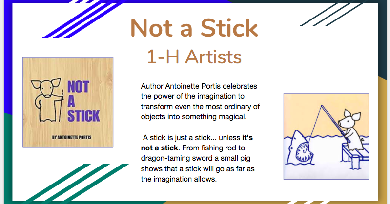Mrs. Belton's Artists: "Not A Stick"
