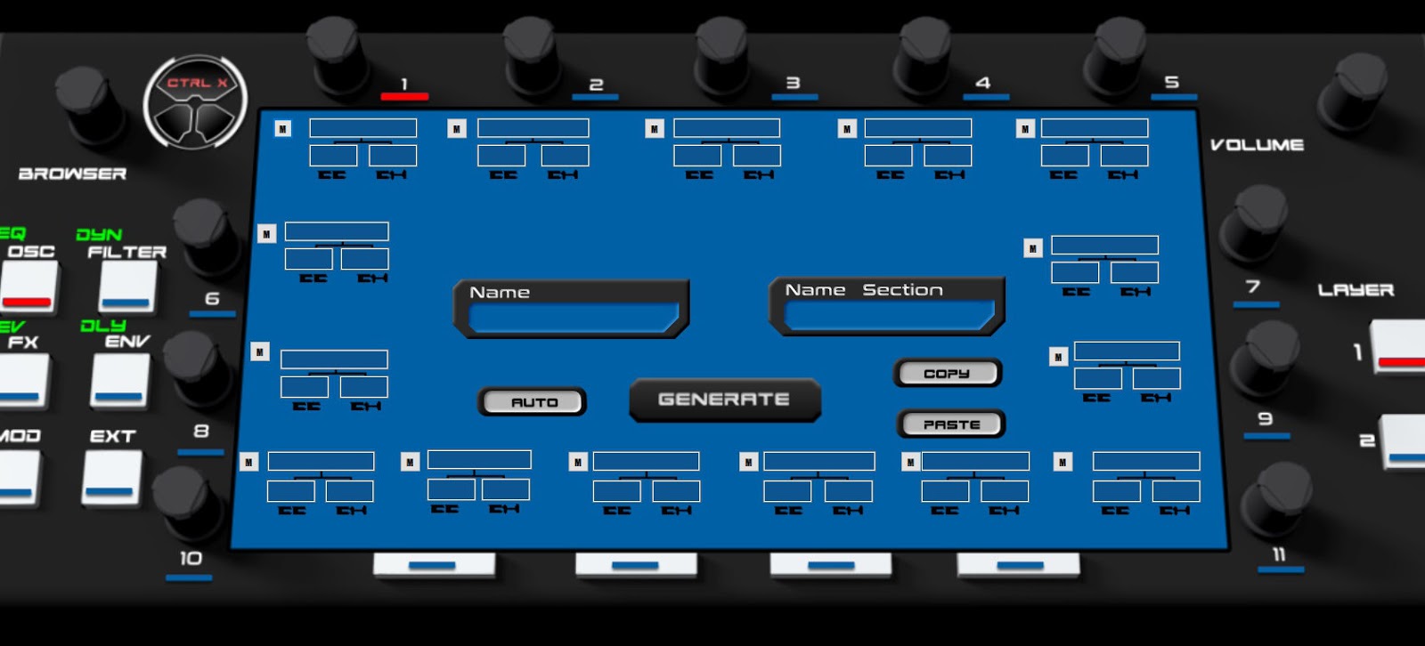 MATRIXSYNTH: Miclop Ctrl-X Open Source MIDI Controller and Sequencer ...