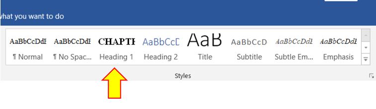 Cara buat chapter number di Microsoft Word - Nothing to Somethings