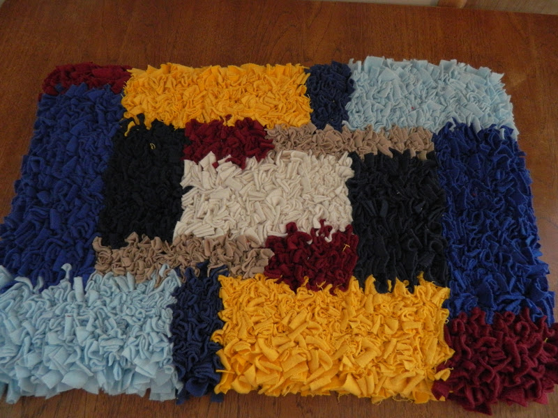 Hand Made Narrowboat Rag Rugs For Sale: Rag rugs for sale