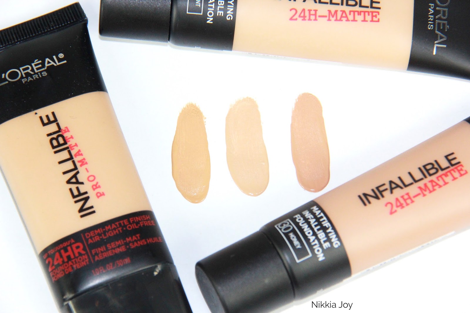 Nikkia Joy: L'Oreal Infallible Pro Matte/24H Matte Foundation Available ...