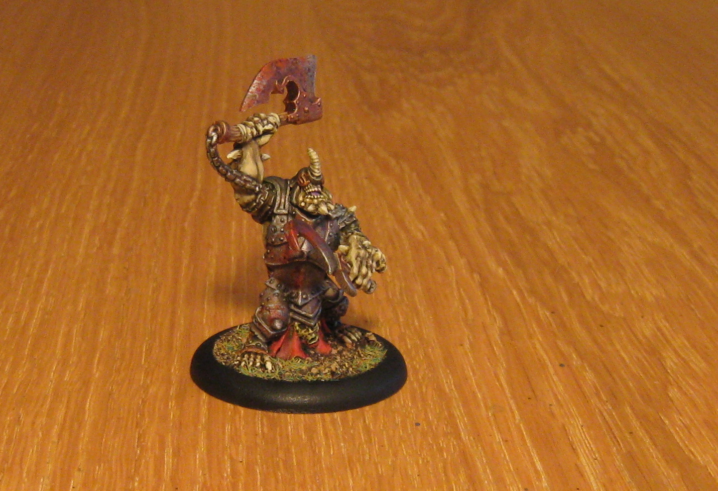 Kevin's Miniatures & Hobby Table: Tutorial: Weathering Metal Armor