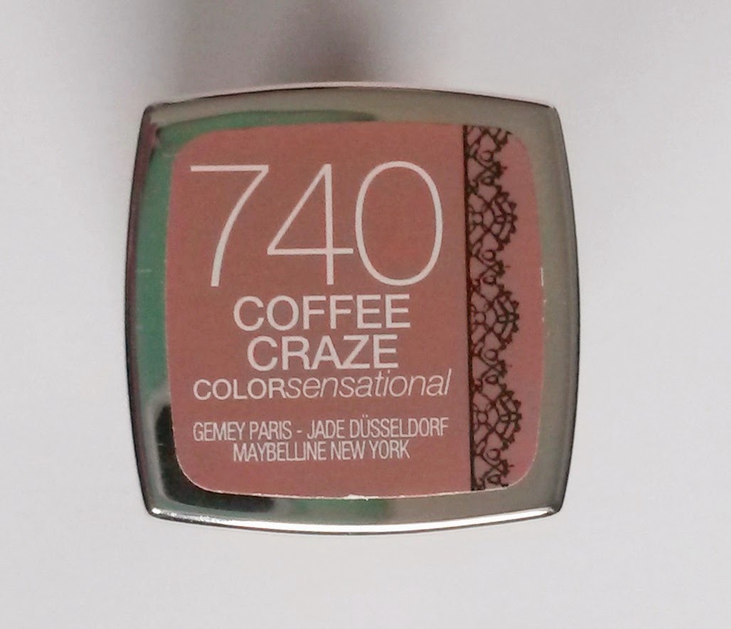 Crystalline Vanity: Mój idealny nude - Maybelline 740 Coffee Craze