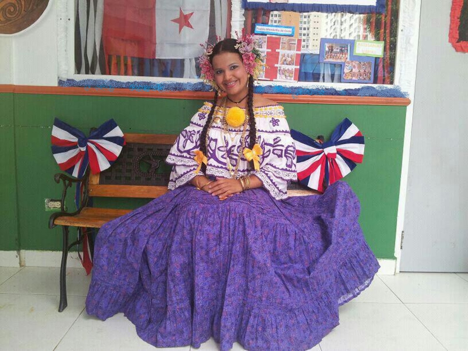 Tembleques de la Pollera Panameña: enero 2013