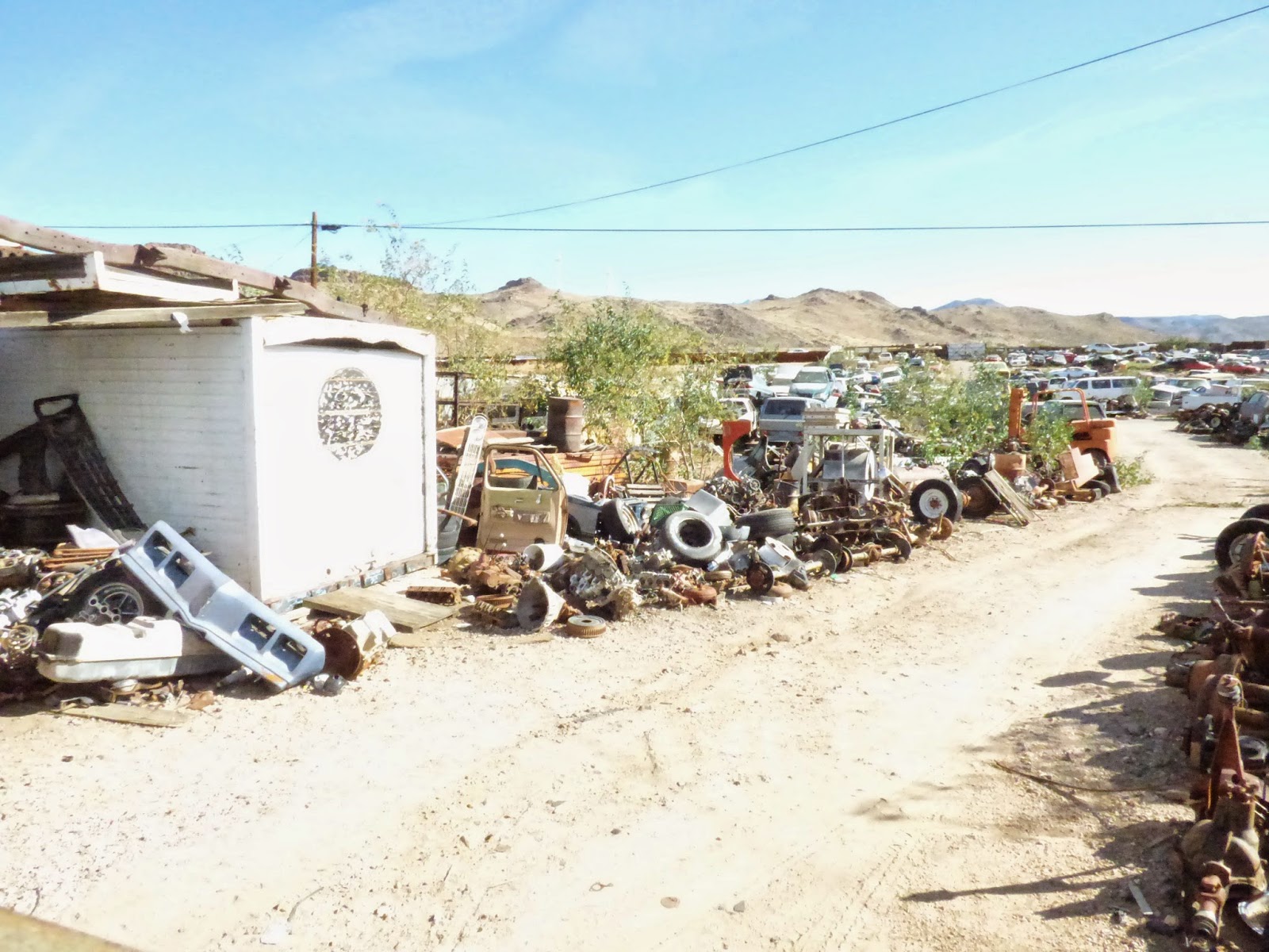 VAN GRAVEYARD: Took a trip to Arizona.