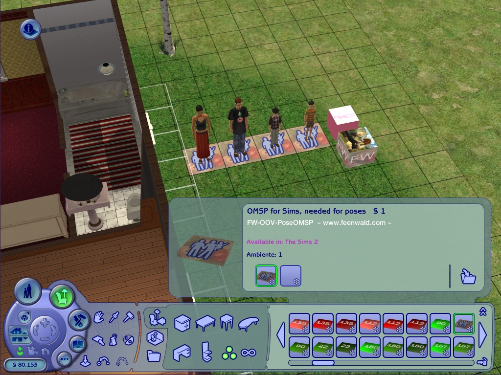 Histórias & The Sims: The sims 2 - Tutorial: Usando posebox com o OMSP.