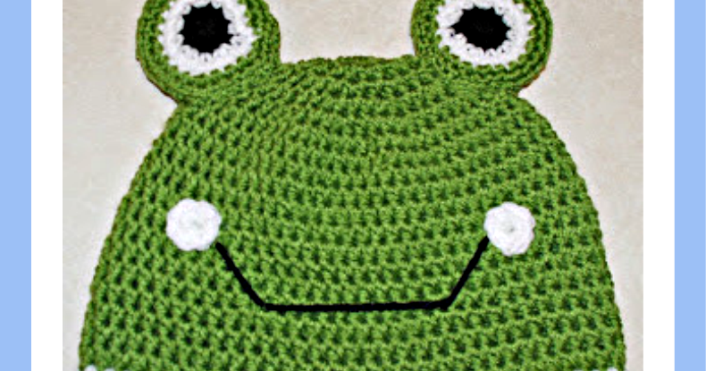 Amy's Crochet Creative Creations: Crochet Frog Hat Pattern