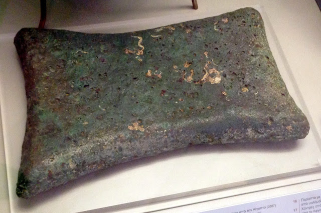 dan peterman: athens ingot project (copper)