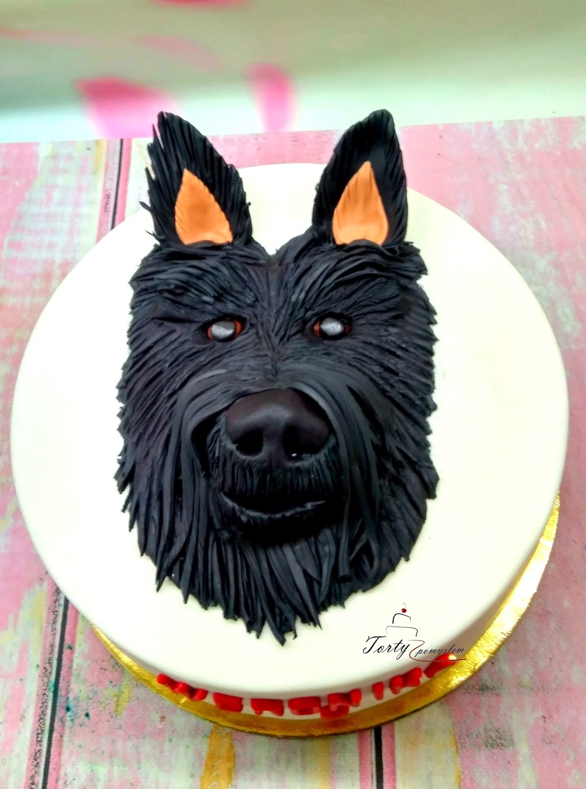 TORTY Z POMYSŁEM Kraków: Tort pysk psa