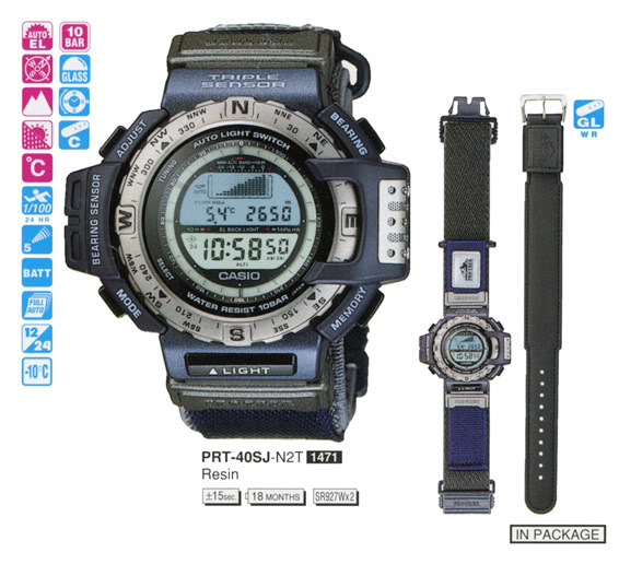 Túra óra blog: outdoor karórák: Az első Casio Pro Trek túra óra: Casio ...