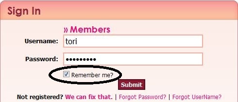 How to Correctly Get Your Browser to Remember Your Login
