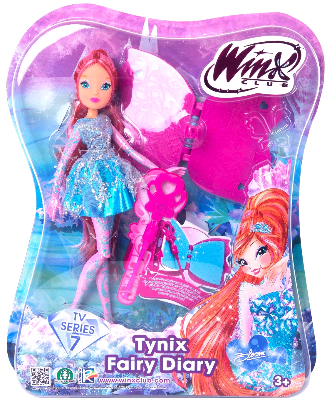 New Winx Club ''Tynix Fairy Diary'' doll - Winx Club All