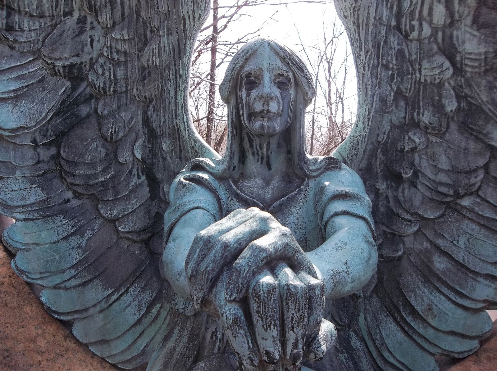 Travels of a Hobgoblin Taphophile: Haserot Angel - Lake View Cemetery