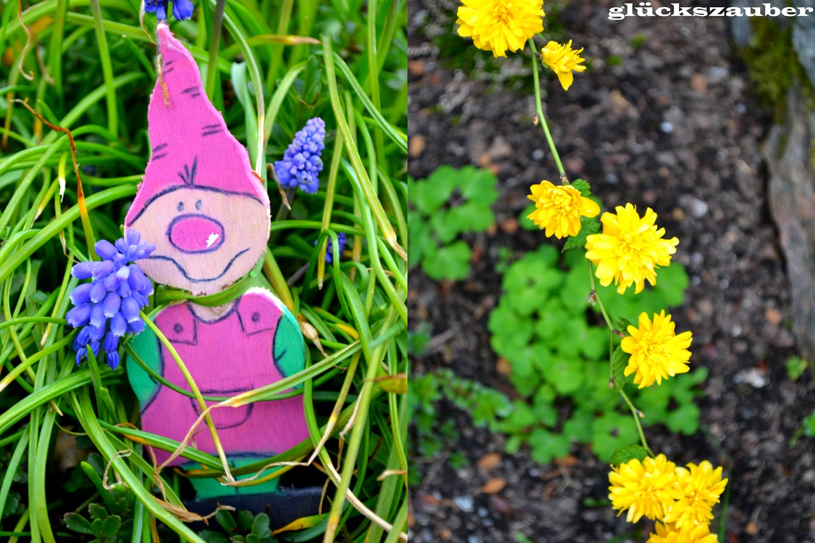glückszauber : Diy: Elfengarten - Elfentüren im Baumstamm, Fabelwesen ...