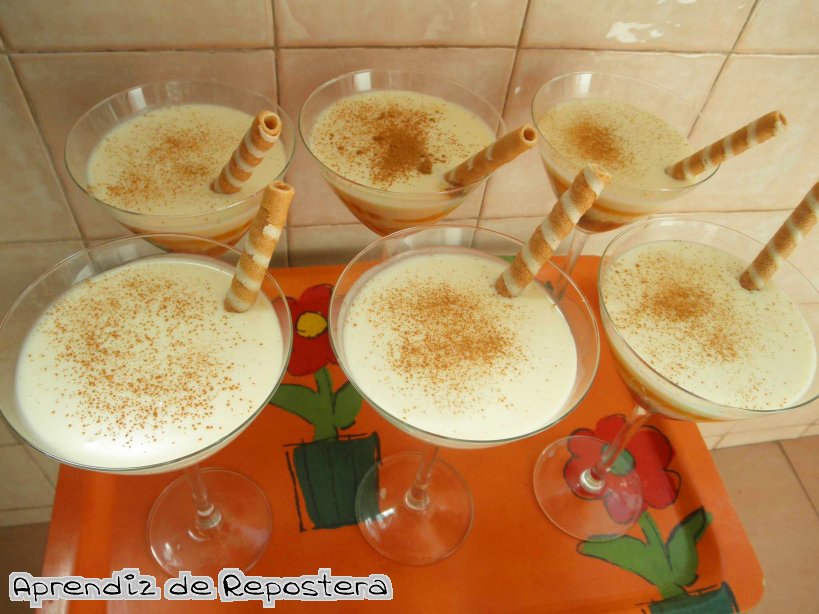 Aprendiz de Repostera: Copas de Arroz con Leche