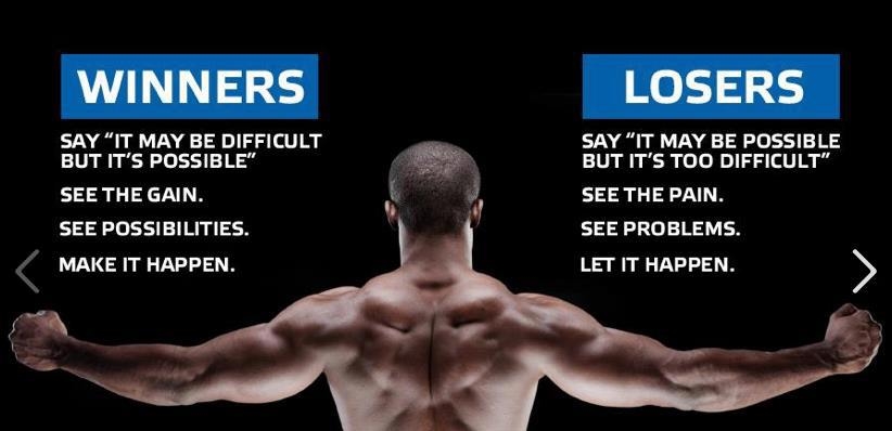 The Difference Between Winners And Losers - Alpha Male Traits