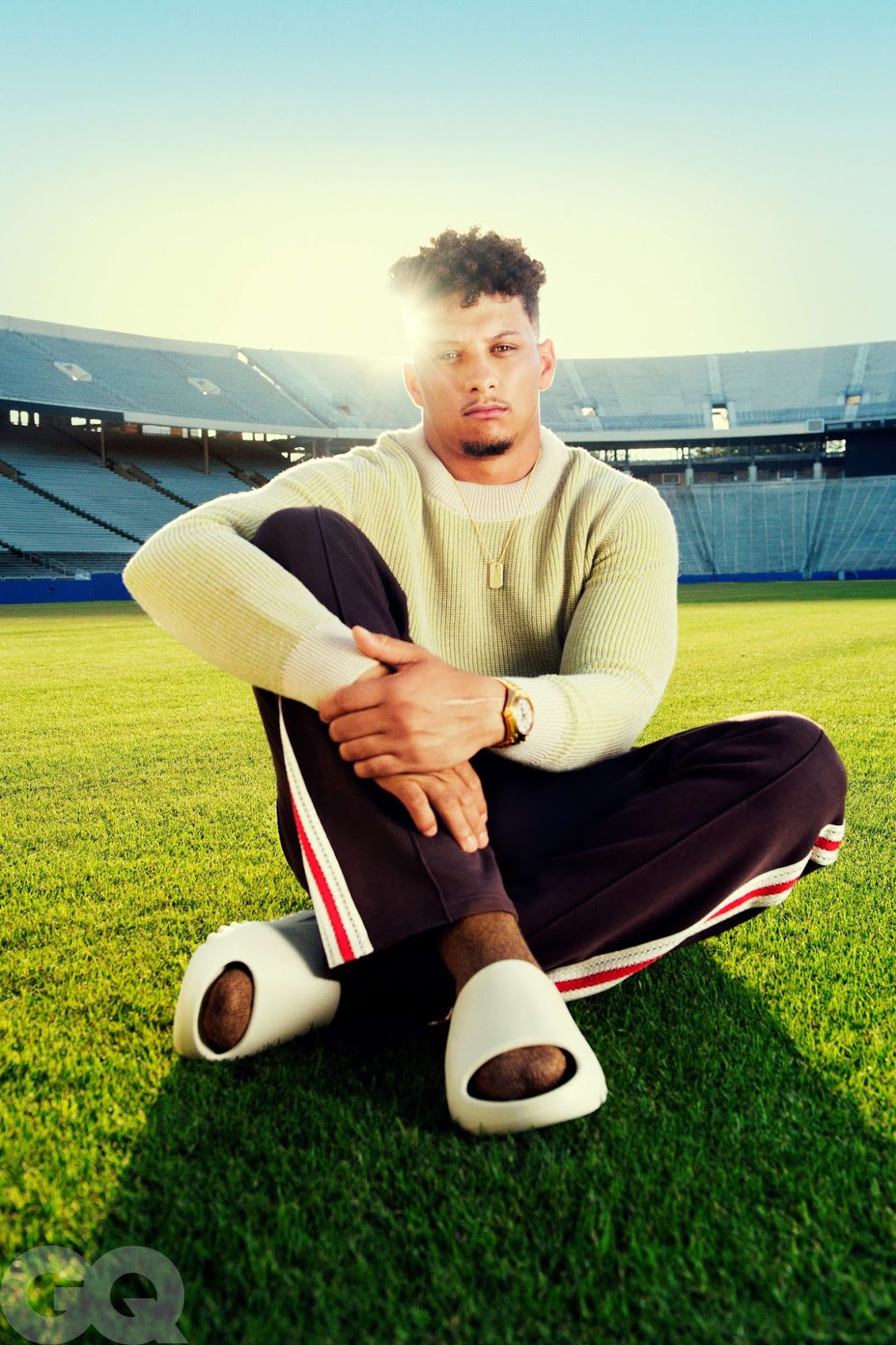 Patrick Mahomes para GQ USA Agosto 2020 por Pari Dukovic