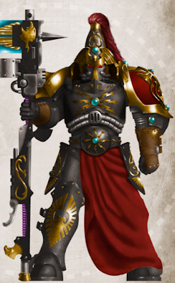 Warhammer 40k Refit: All the pretty Custodes Colors