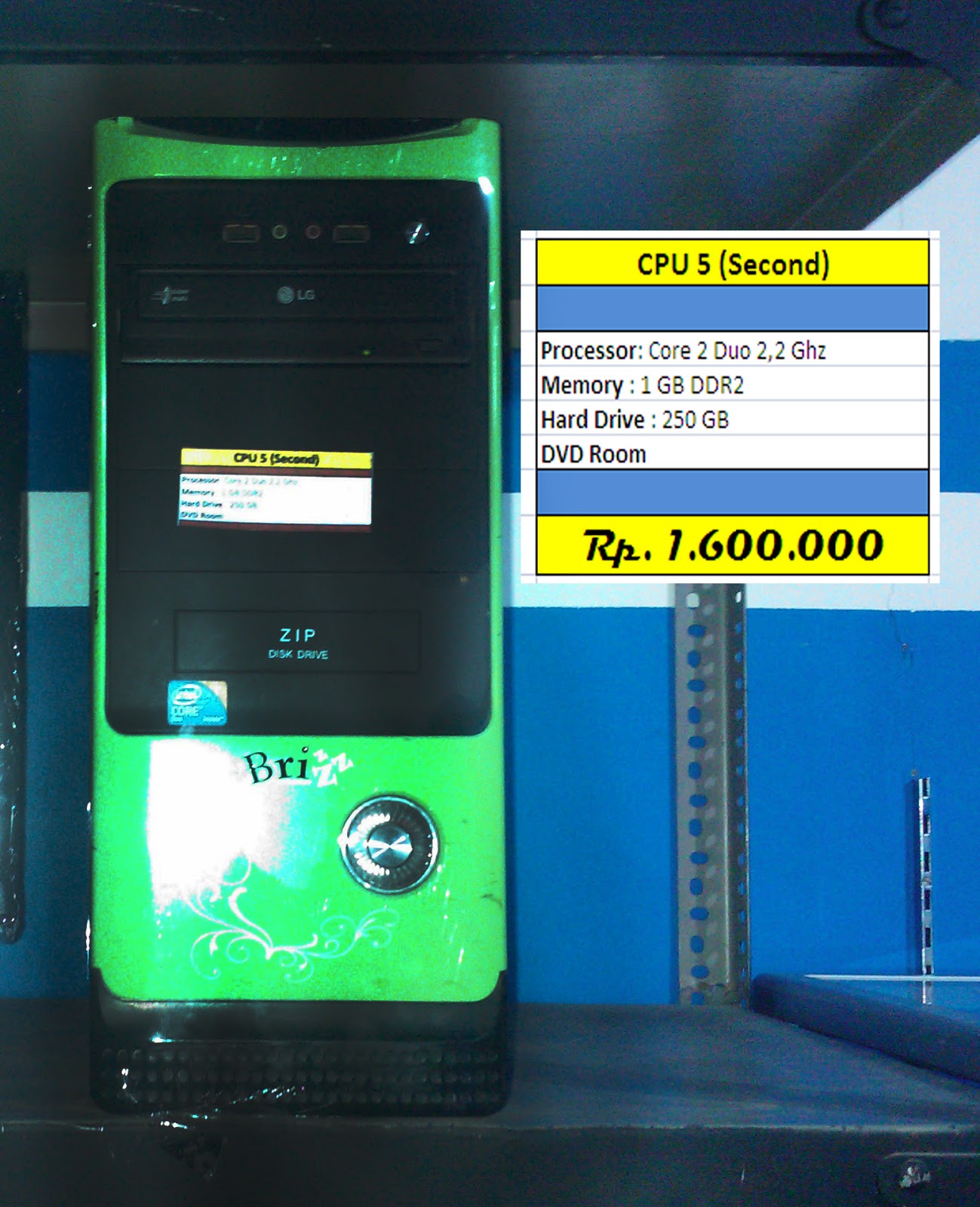 Aneka Harga CPU Second
