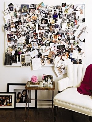 The Domestic Curator: Dorm Room Picture Collages