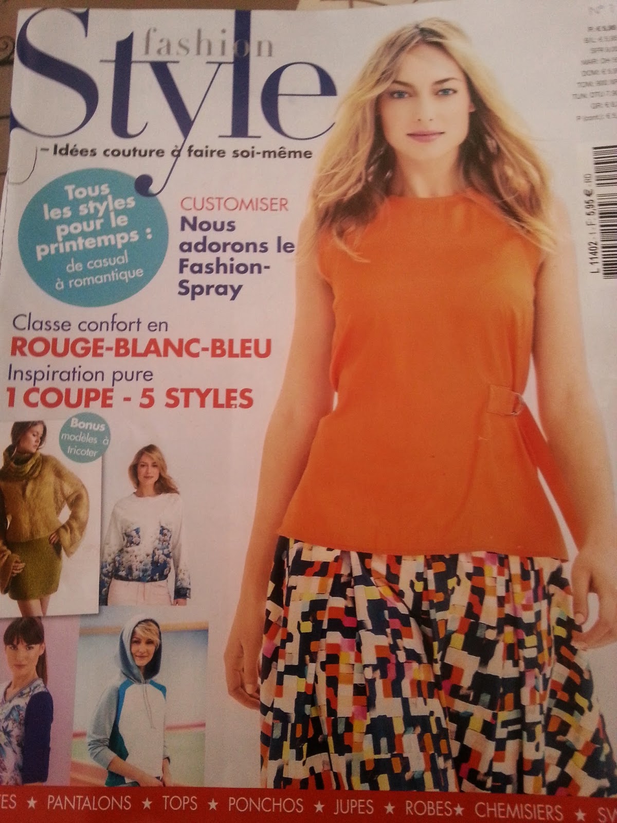 Dans le dressing de mes ptits titis: Nouveau magazine couture...