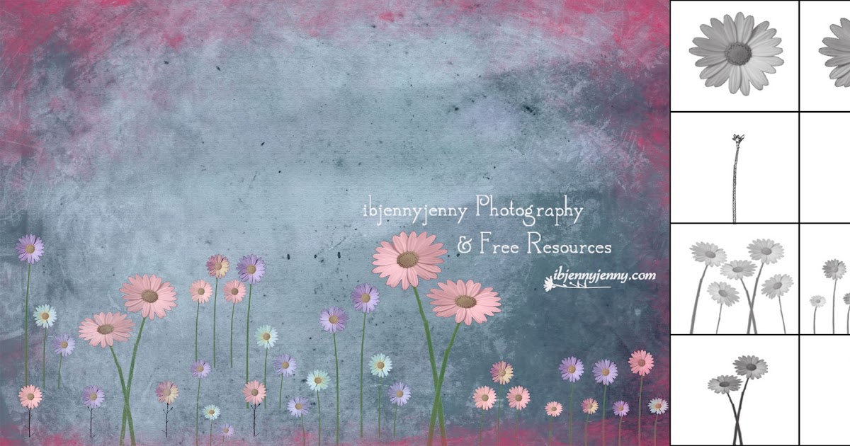 16 Free Photoshop Flower Brushes | ibjennyjenny Free Resources