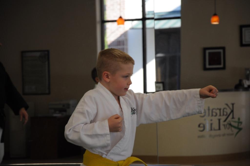 Savor The Days: Karate Orange Belt Test