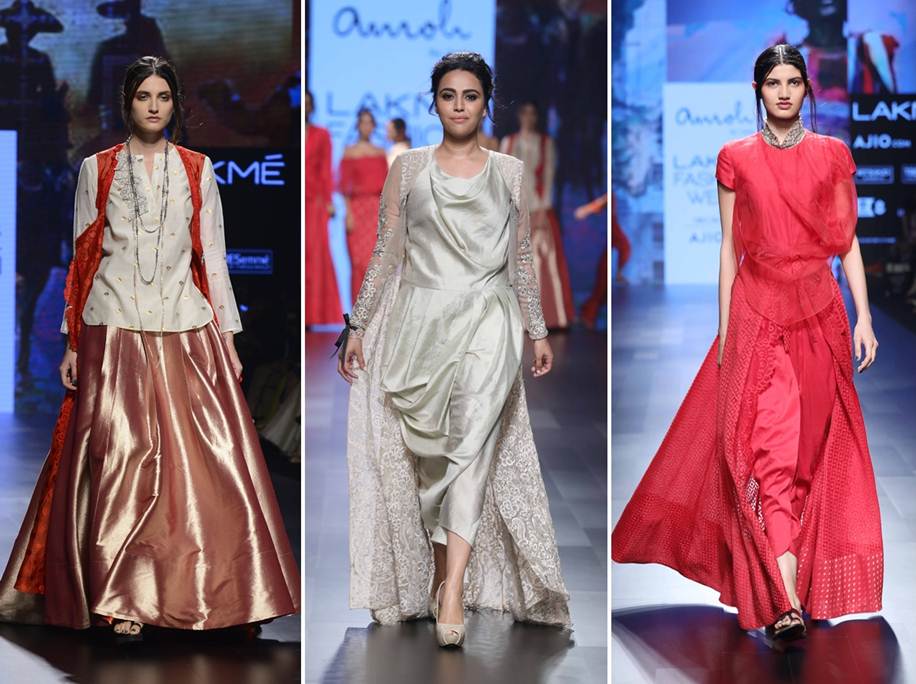 Amoh By Jade | Fall/Winter 2017/18 | Lakme Fashion Week ...