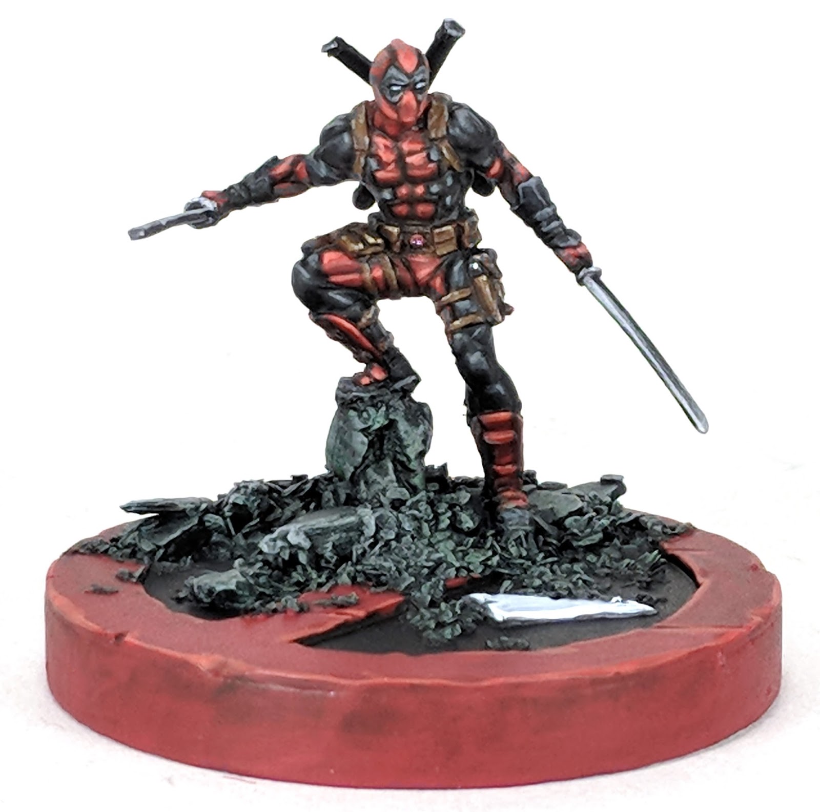 Brush Wizard: Miniature Monday - Deadpool