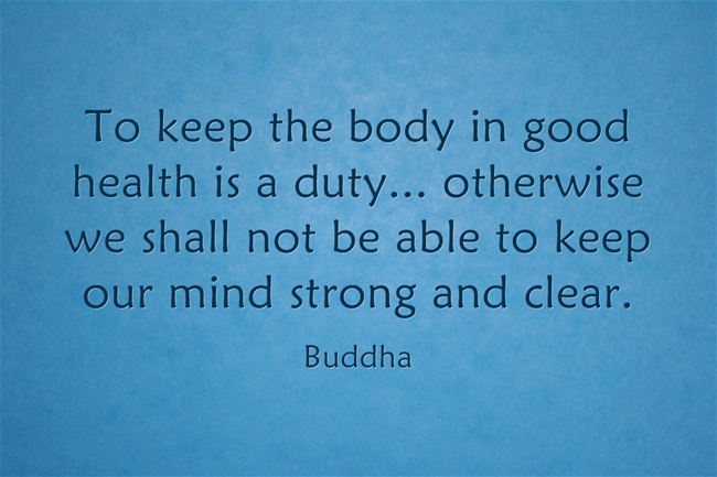 Lean and Luscious Corner: To keep the body in good health is a duty