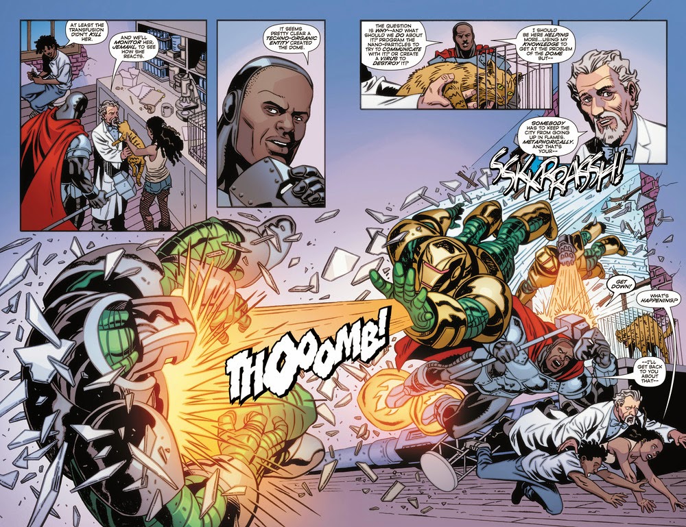 Weird Science DC Comics: Convergence: Superman: Man of Steel #1 Preview