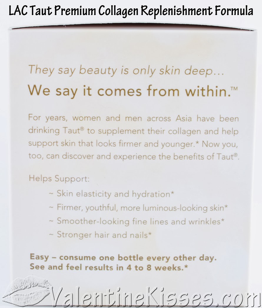 Valentine Kisses: LAC Taut Premium Collagen Replenishment Formula ...