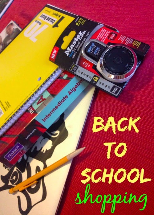 SusieQTpies Cafe: Back To School Shopping and Master Lock Sweepstakes ...