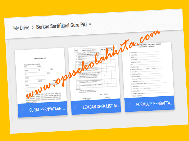 Contoh Formulir - Kumpulan Contoh Surat Indonesia