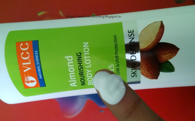 Alive n Kicking: VLCC Almond Nourishing Body Lotion Review
