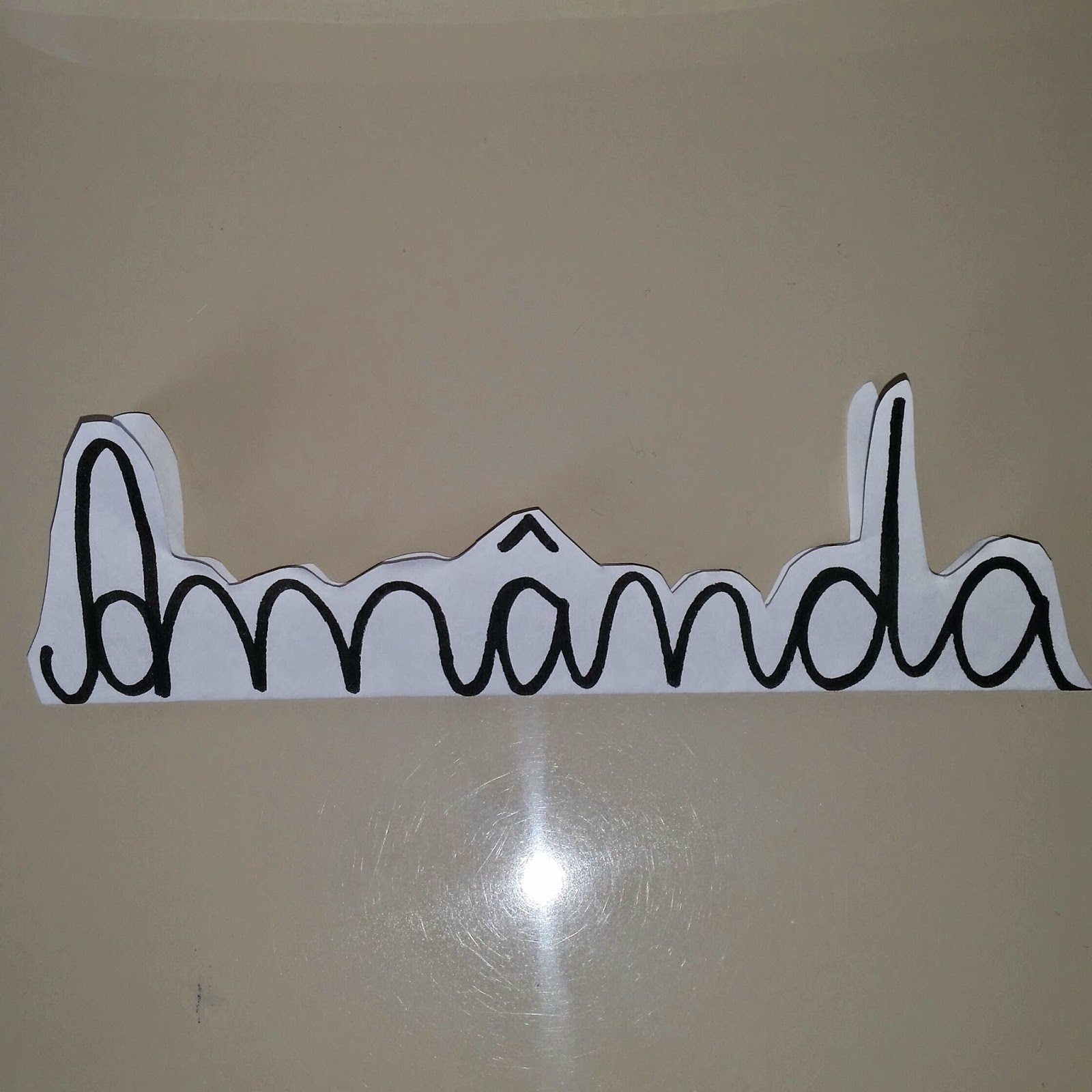 UM POUQUINHO DE MUITA COISA: Arte com o nome