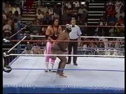 ProWresBlog: WWF 8/10/1992 - IC Title - Bret Hart vs Kamala