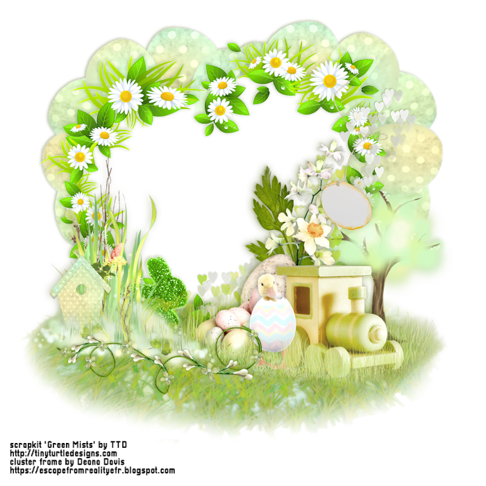 Escape From Reality Blog: FTU 'Green Mists' Cluster & Cluster Frames